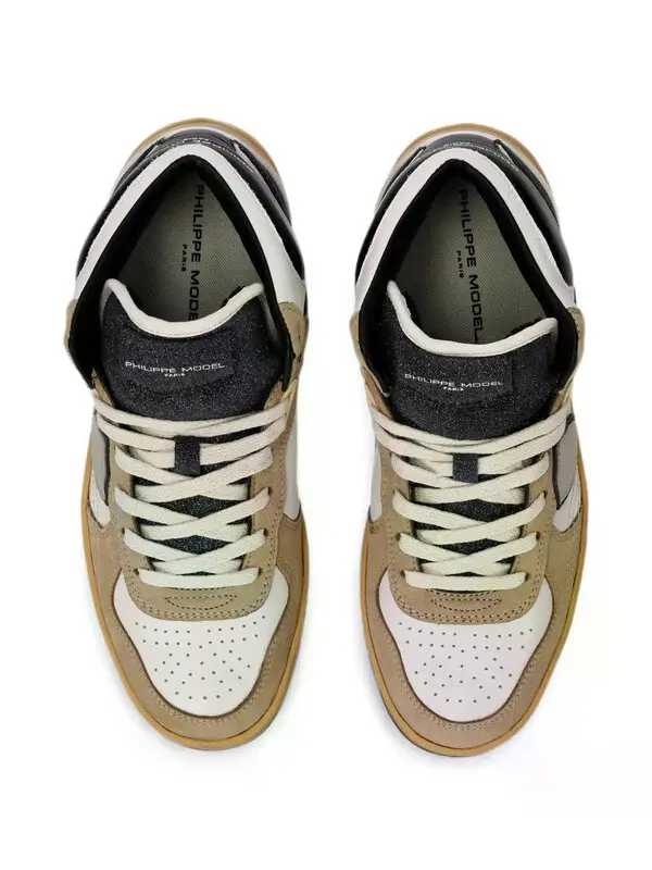 Philippe Model High-top Panelled Sneakers