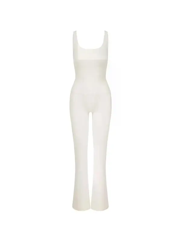AMADA WEAR Anastasia Flare-leg Open-back Jumpsuit
