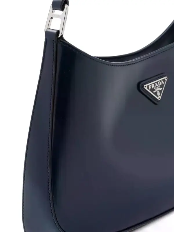 Prada Cleo Brushed Leather Shoulder Bag