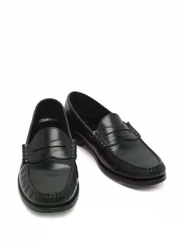 Celine Penny Leather Loafers