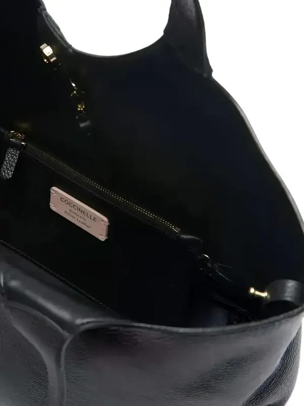 COCCINELLE C-easy Large Grainy Leather Shoulder Bag
