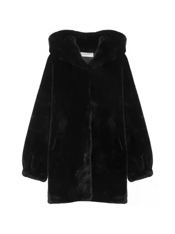 BULLY Faux-fur Hooded Coat
