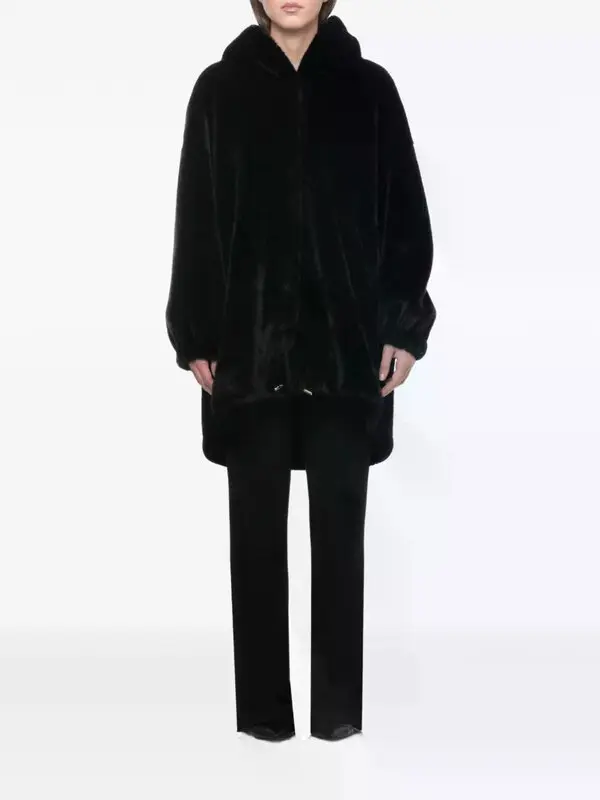 BULLY Faux-fur Hooded Coat