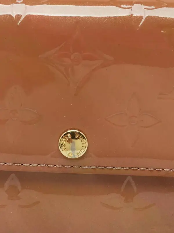 LOUIS VUITTON 2012 Sarah Monogram Vernis Wallet - Brown