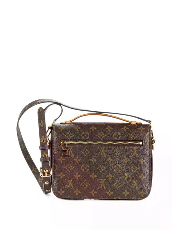 LOUIS VUITTON Pochette Metis Monogram Shoulder Bag - Brown