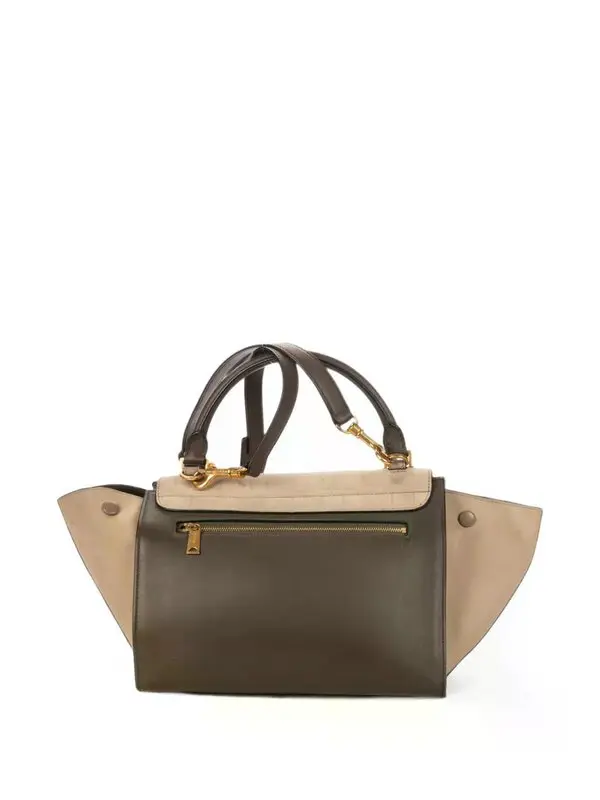 Celine Trapeze Embossed Shoulder Bag