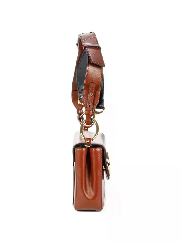 Chloé C Bag Leather Shoulder Bag - Brown