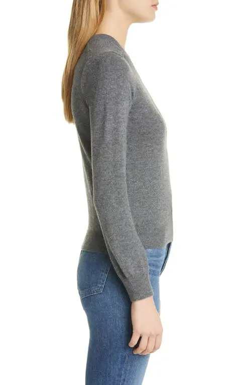 Comme Des Garçons Play Golden Heart Logo Wool Sweater