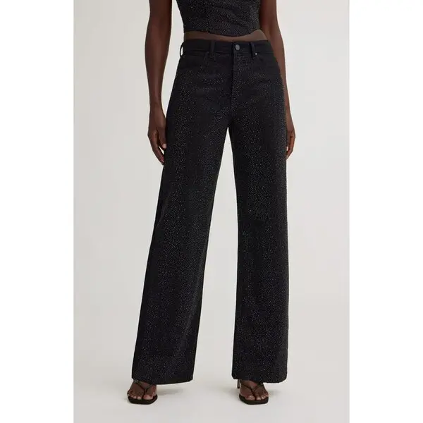 Guess High Waist Wide Leg Jeans - C0sn-open