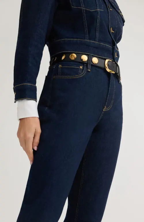 Guess Iconic Mid Rise Straight Leg Jeans