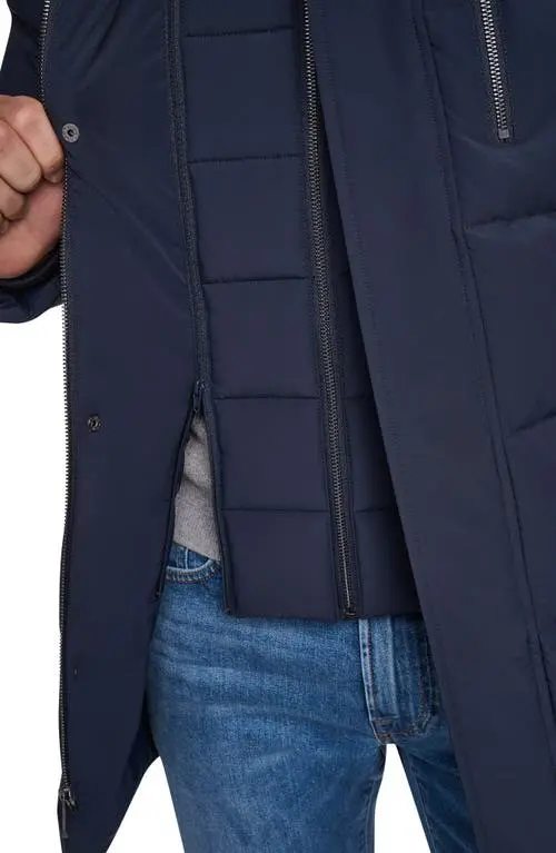 Andrew Marc Parka With Removable Bib - Ink
