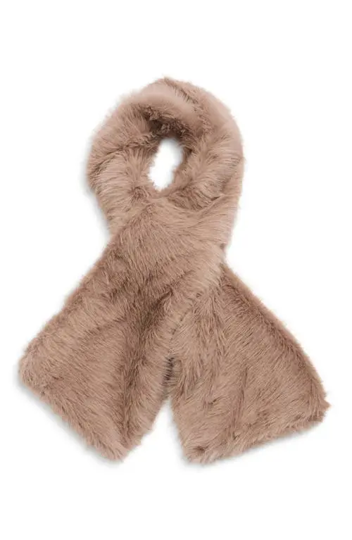Vince Faux Fur Scarf