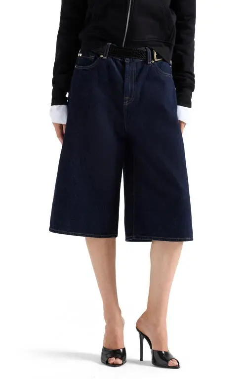 7 For All Mankind Culotte Wide Leg Crop Jeans