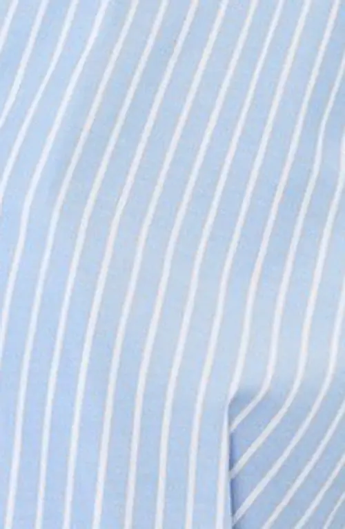 Topshop Asymmetrical Stripe Poplin Romper
