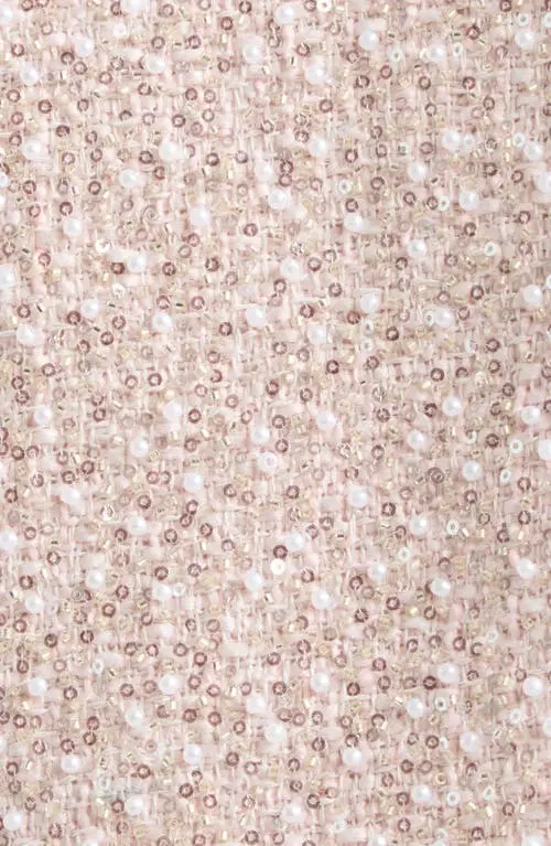 Alice + Olivia Ilaria Embellished Tweed Cropped Jacket