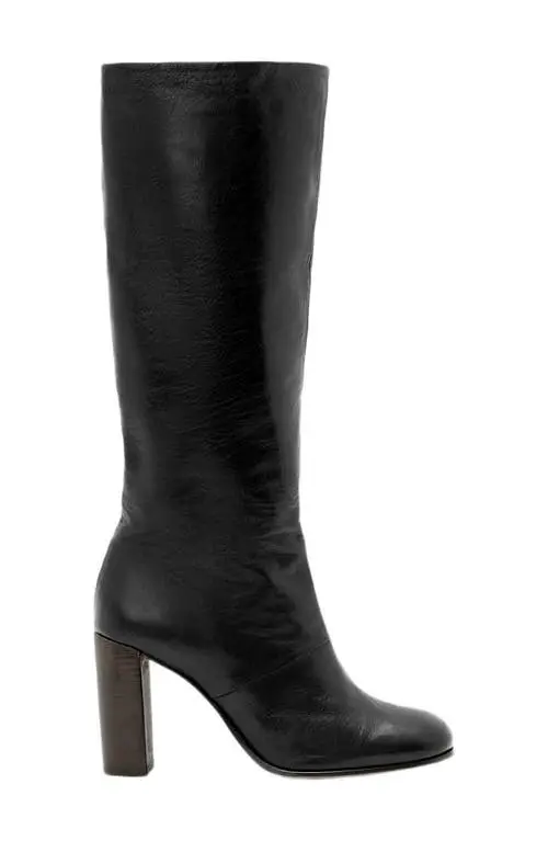 ALLSAINTS Marisa Leather Knee High Boot