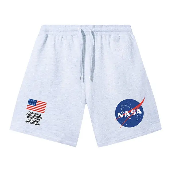 ANTI SOCIAL SOCIAL CLUB Nebula Shorts 'steel Heather - Grey