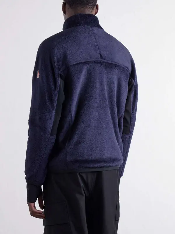 Moncler Panelled Polartec® Fleece Half-zip Ski Mid-layer