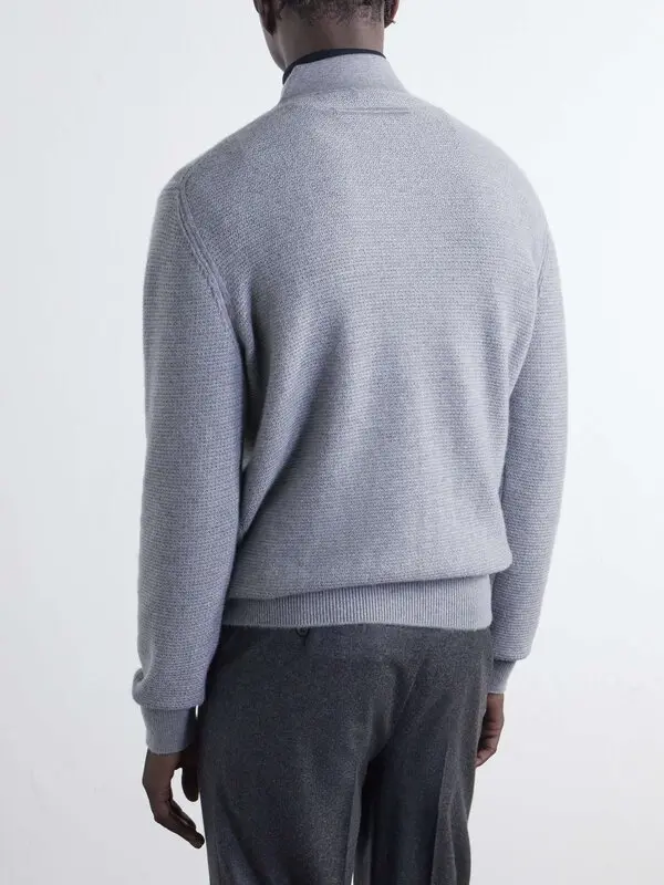 Zegna Oasi Cashmere-piqué Polo Shirt