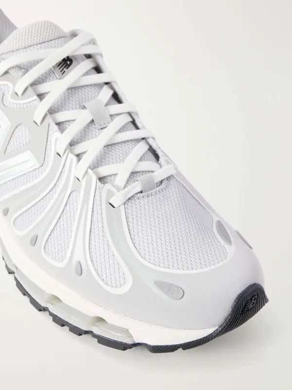 NEW BALANCE Abzorb1890 Suede-trimmed Mesh Sneakers