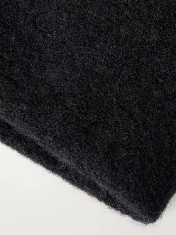 LAUREN MANOOGIAN Felted Alpaca-blend Bouclé Hat