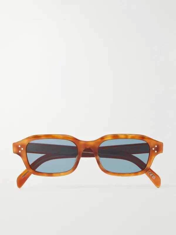 Celine Square-frame Acetate Sunglasses - Tortoiseshell