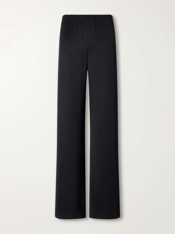 Simkhai Roni Satin Wide-leg Pants