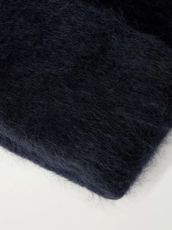LISA YANG Brushed Ribbed Cashmere Beanie