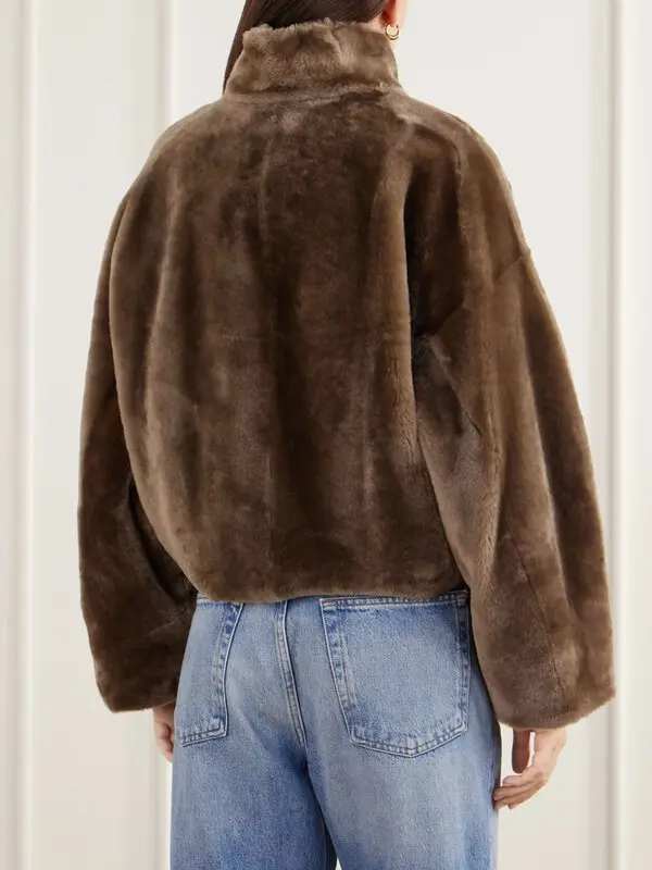 ARMA Indy Reversible Shearling And Leather Jacket