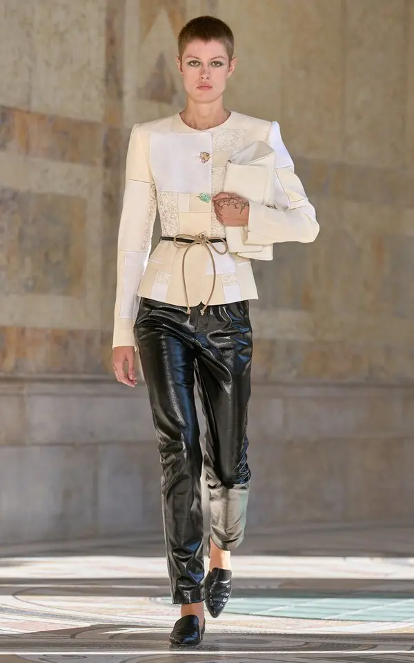 Gabriela Hearst Aina Leather Pants - Black