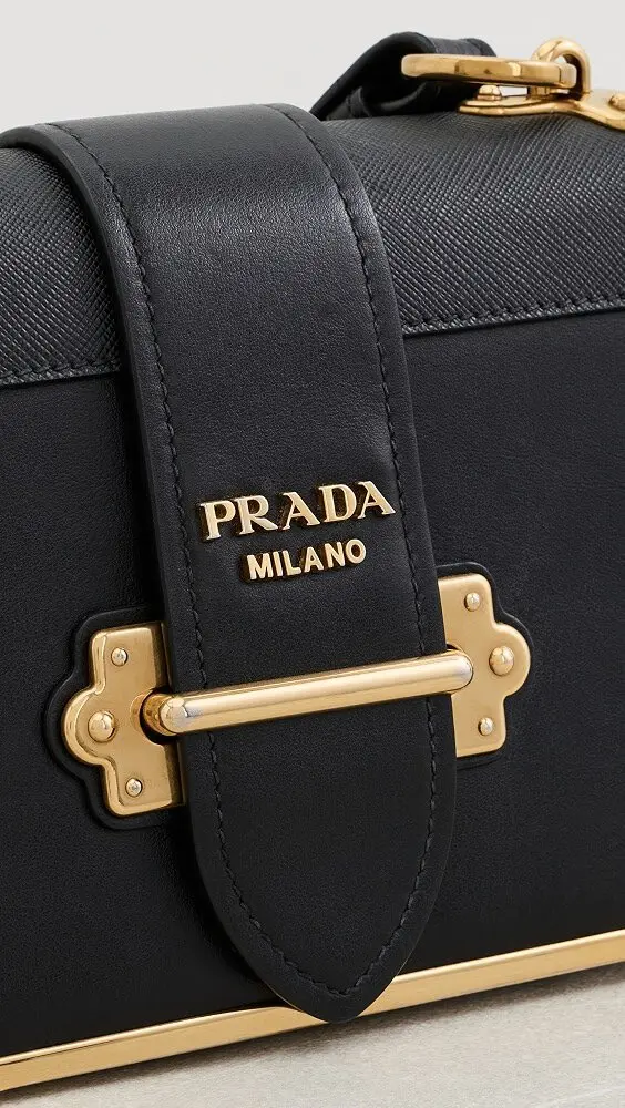 Shopbop Prada City Calfskin Leather Small Cahier Bag