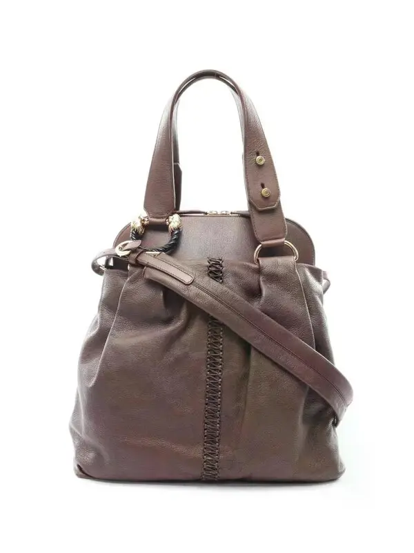 BVLGARI 2010s Leoni Tote Bag - Brown