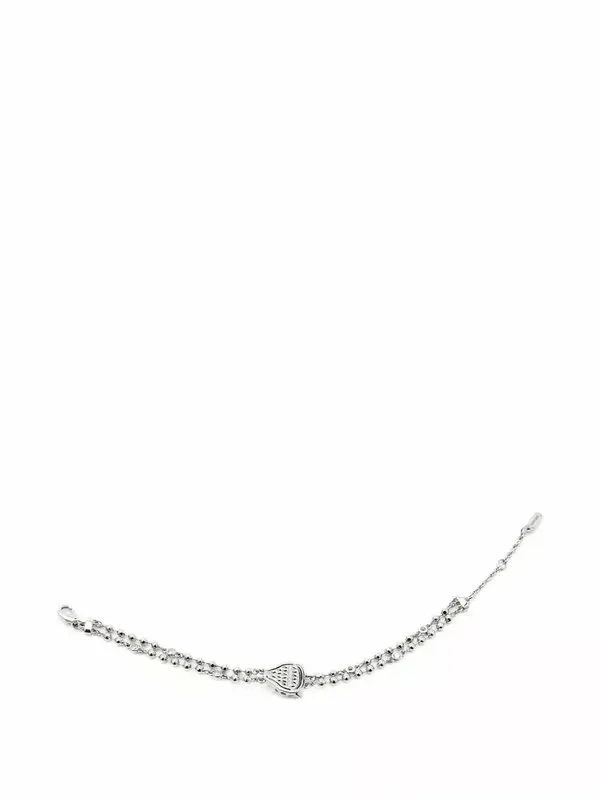 Roberto Cavalli Panther Head Double-chain Bracelet