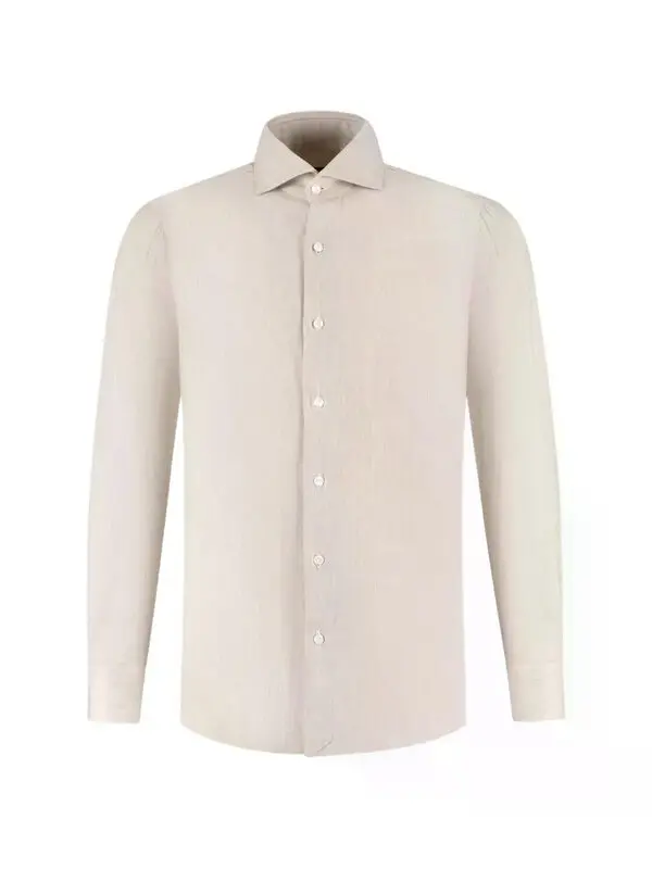 FINAMORE 1925 Napoli Traveller Spread-collar Button-up Shirt