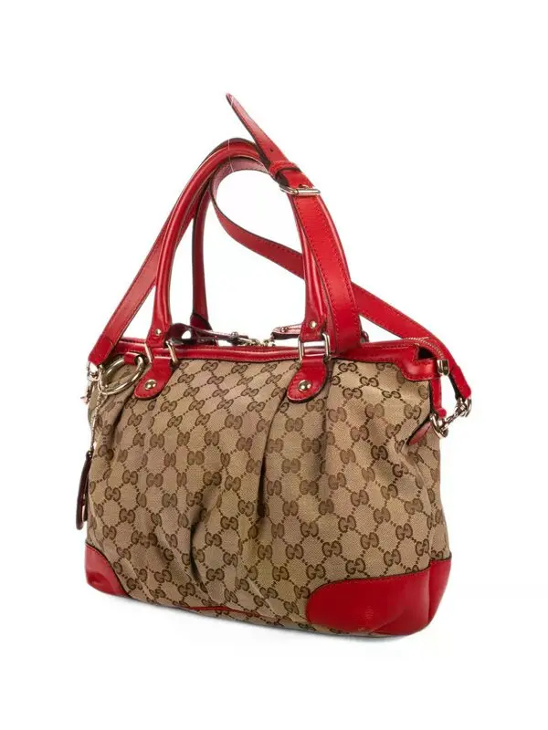 Gucci Small Sukey Monogrammed Tote Bag