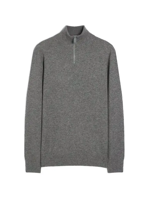Aspesi Quarter-zip Sweater - Grey