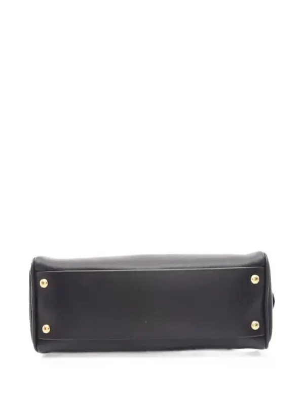 Miu Miu 2020s Bauletto Leather Tote Bag
