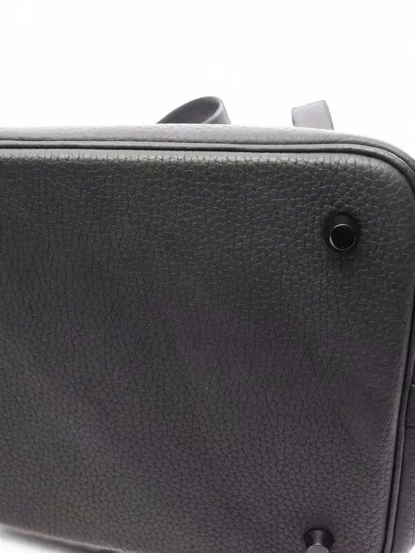 Hermès 2021 Picotin Lock Mm Tote Bag - Black