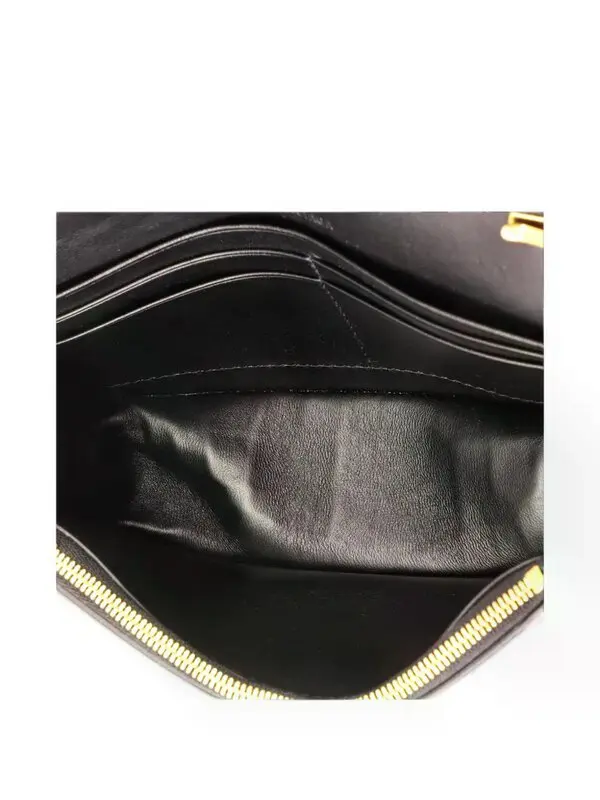 Balenciaga Gossip Flap Bag Crocodile Embossed Leather Xs Shoulder Bag