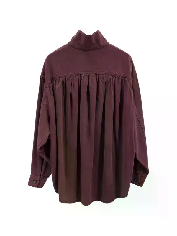IRO PARIS Coming Gathered Shirt - Red