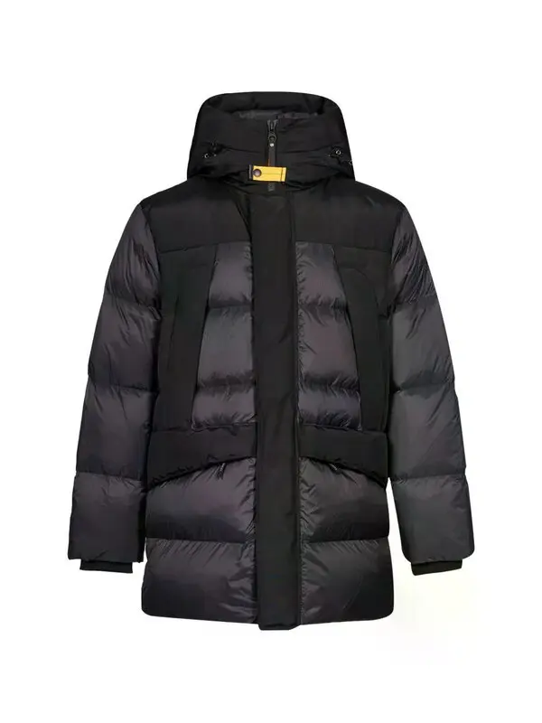 PARAJUMPERS Quilted Hooded Coat - Black