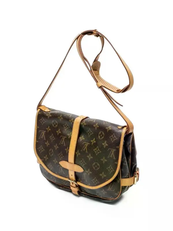 LOUIS VUITTON Mm Saumur Monogram Shoulder Bag