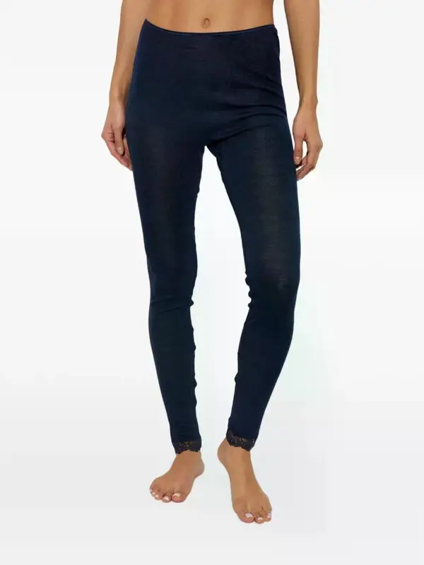 Hanro Woolen Lace Leggings