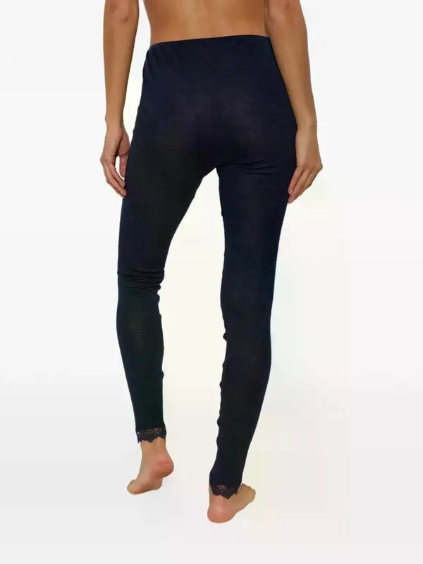 Hanro Woolen Lace Leggings