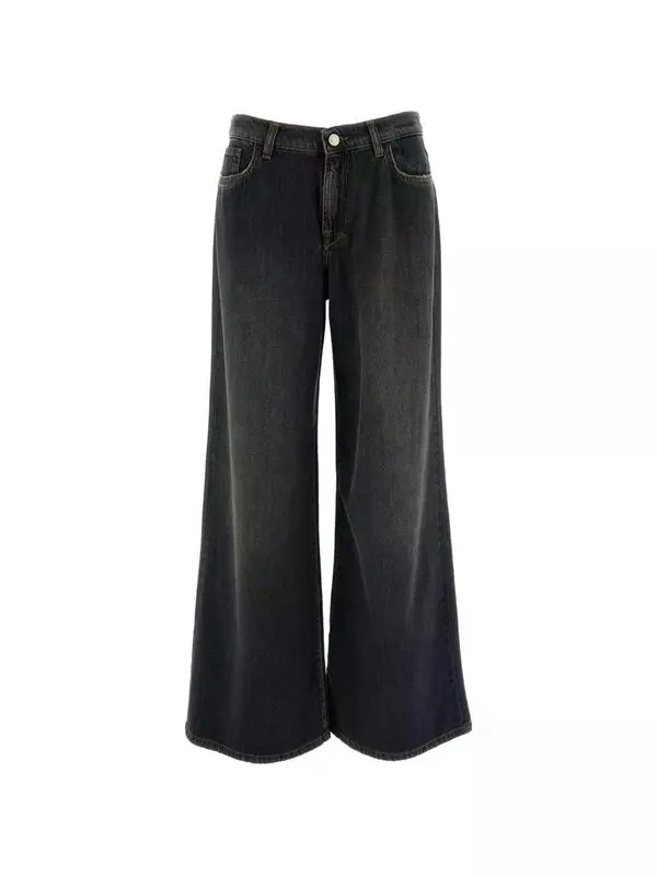 3x1 Wide-leg Jeans - Black