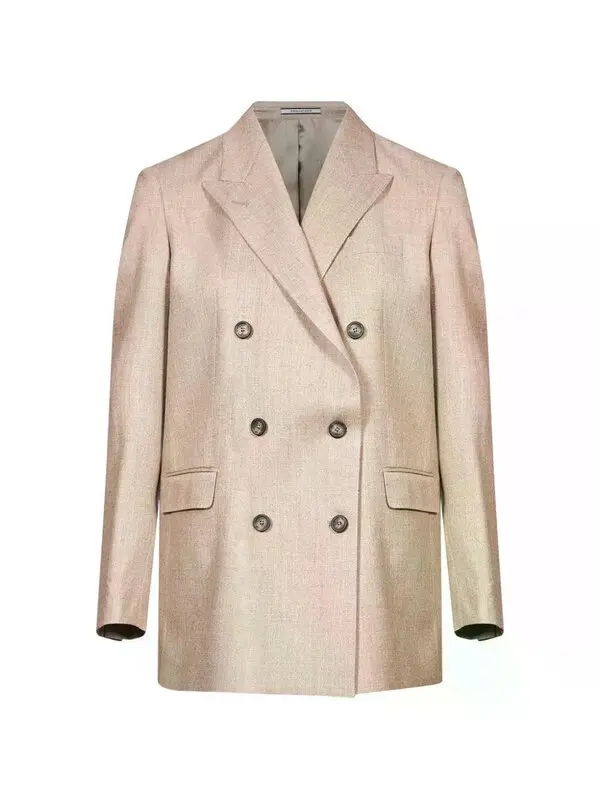 Tagliatore Double-breasted Peak-lapel Blazer