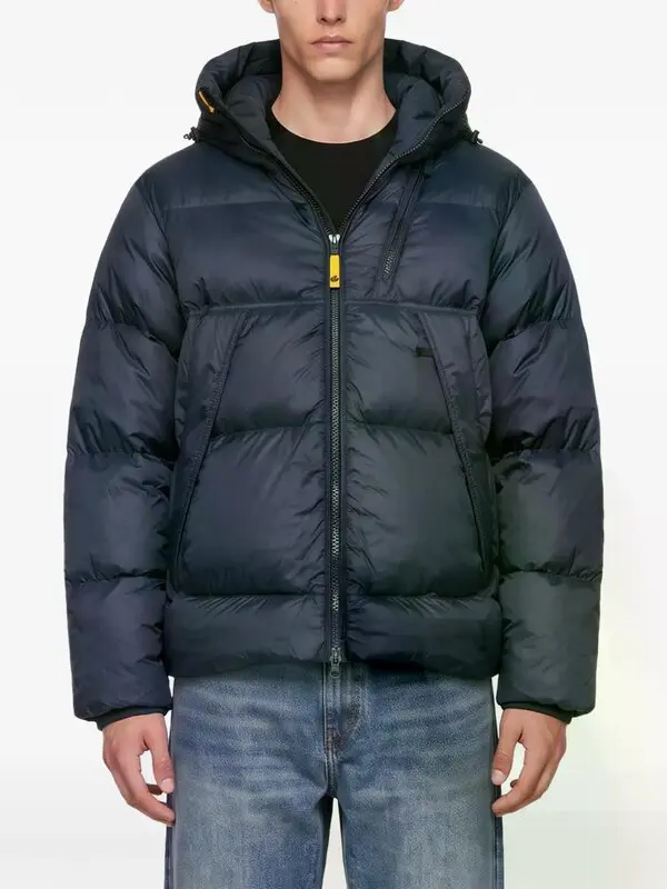 PARAJUMPERS Hooded Quilted Jacket - Blue