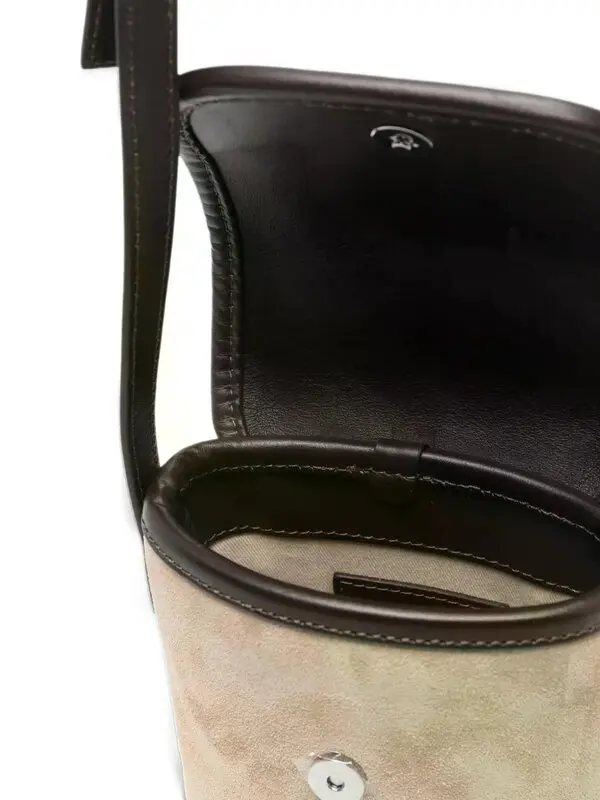 Peserico Leather-trim Cross Body Bag