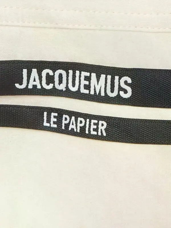 Jacquemus La Chemise Lupo Asymmetric Shirt