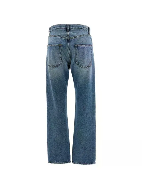 3x1 Faded-effect Straight-leg Jeans - Blue